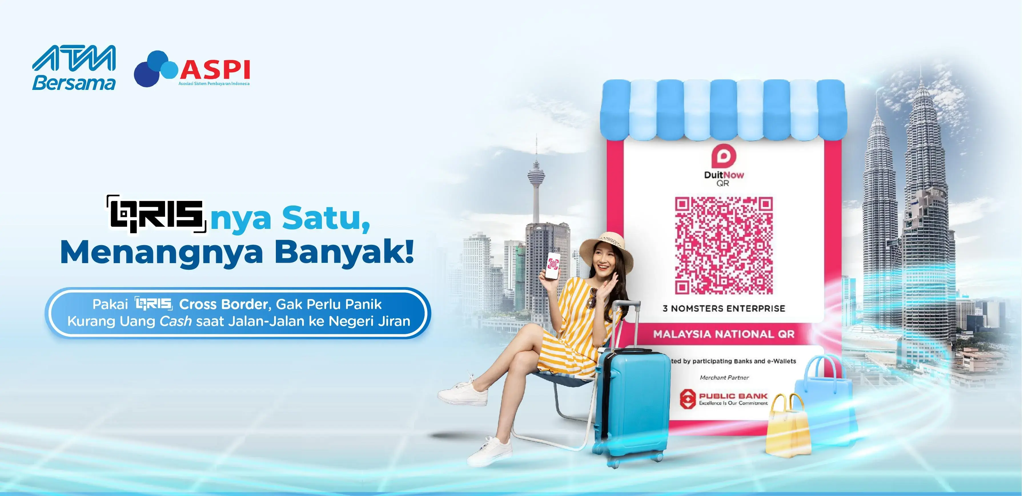 Kini, QRIS Cross Border Bisa Digunakan di Malaysia | ATM Bersama